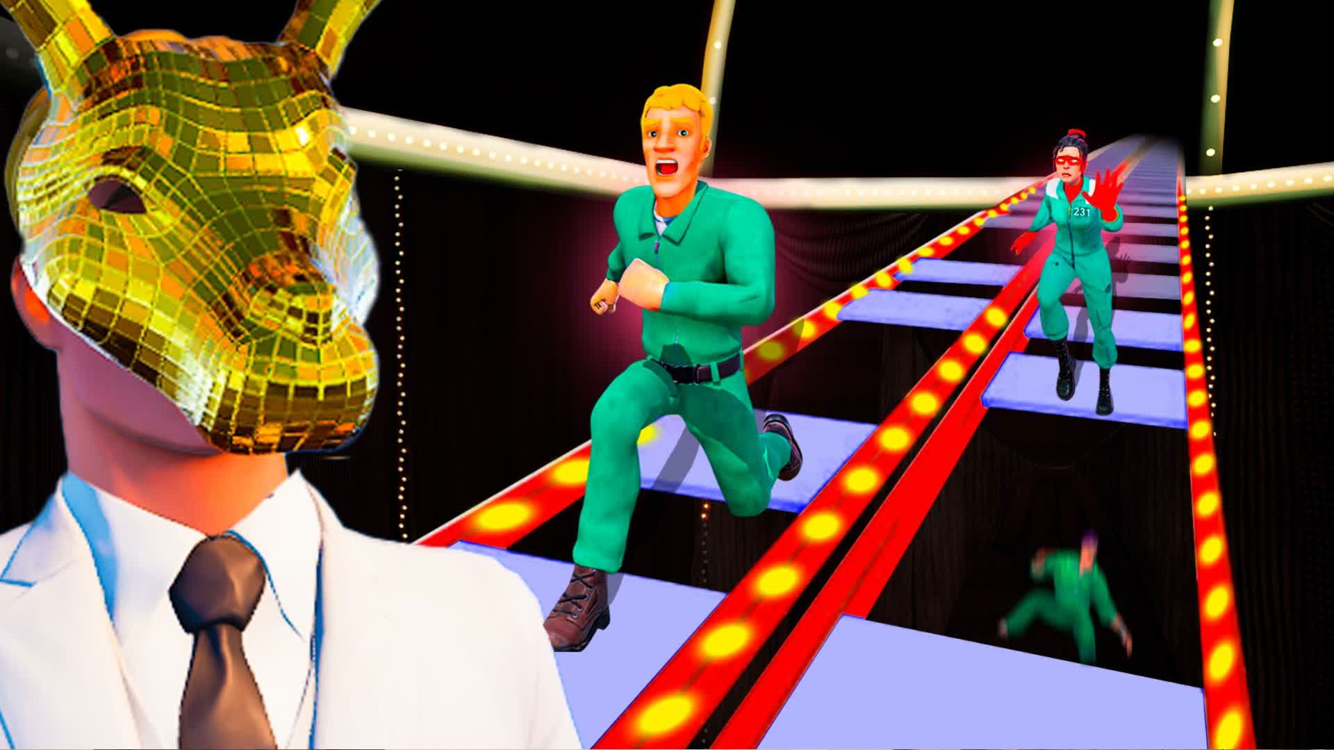 SQUID GAME 2 - GLASS BRIDGE 2🦑 2723-7764-3981 by 10milbot - Fortnite ...