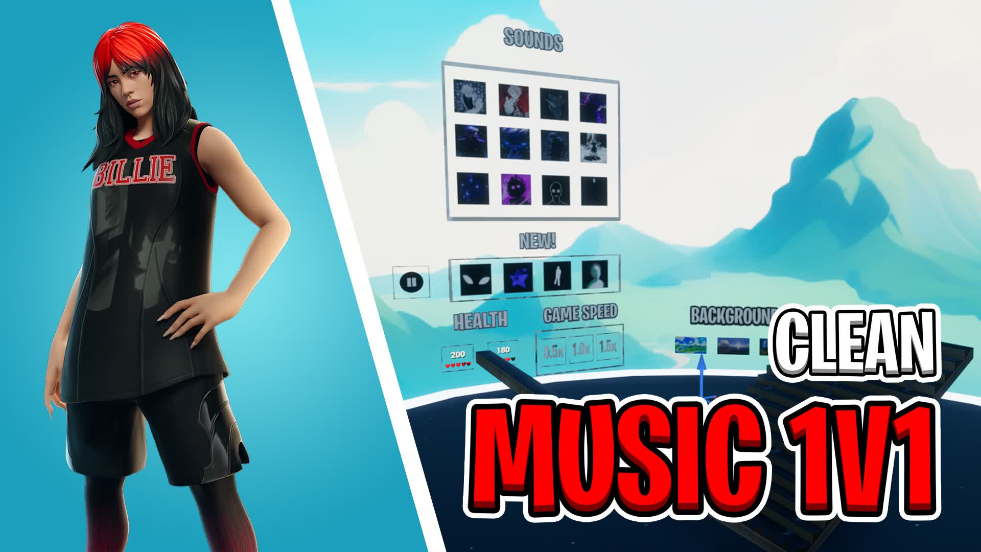 🎵 CLEAN 1V1 MUSIC 🎵 [15+ SONGS] 4496-7624-7508 by dreealy - Fortnite ...