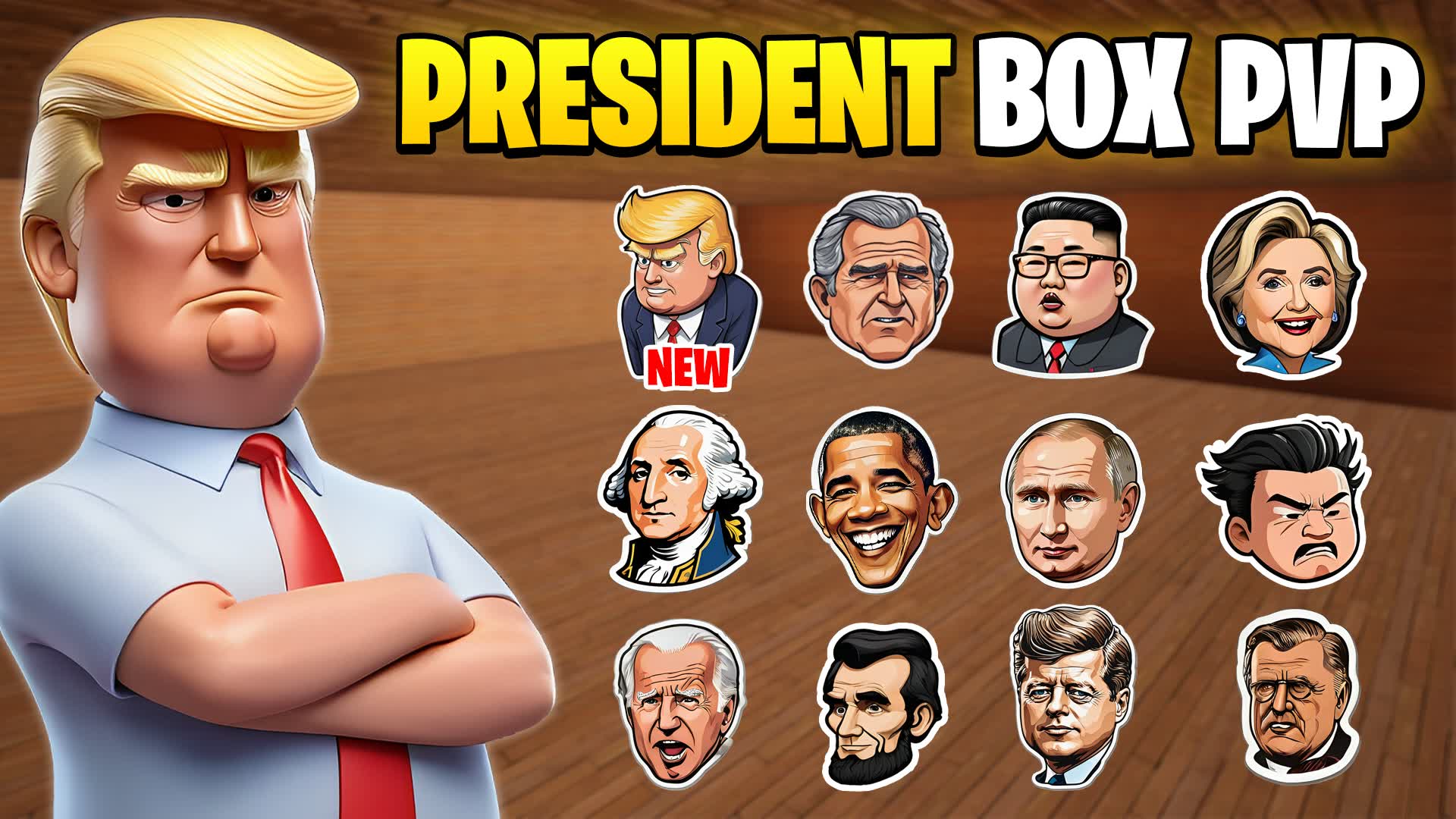 PRESIDENT BOX FIGHT📦 5243-8664-1616 by swany-fn - Fortnite Creative Map ...