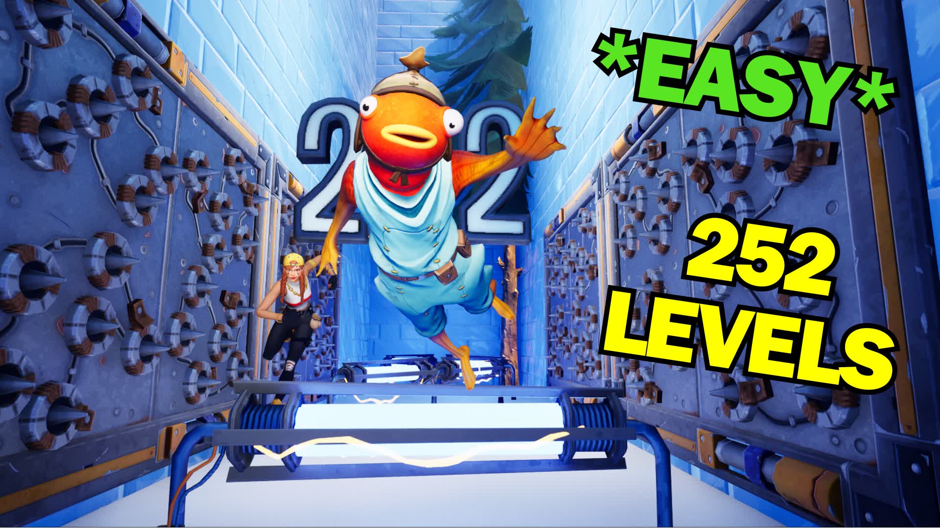 252 LEVEL EASY DEATHRUN 9630-1542-9570 by con.fn - Fortnite Creative ...