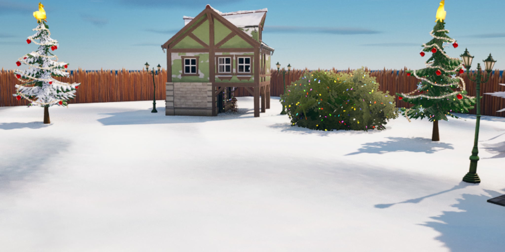 Snowflake vs Gingerbread - 4016-0491-3821 | Fortnite Zone