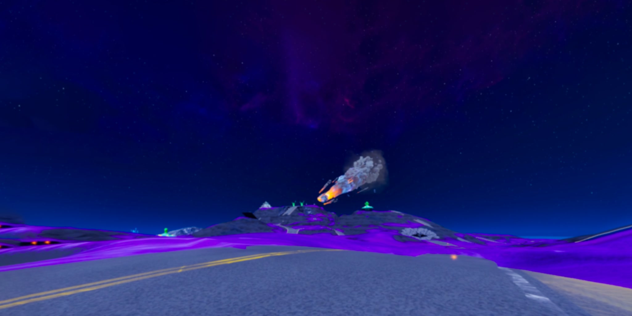 🌌THE ALIEN ROAD 8234-3455-6005 by coolperson - Fortnite Creative Map ...