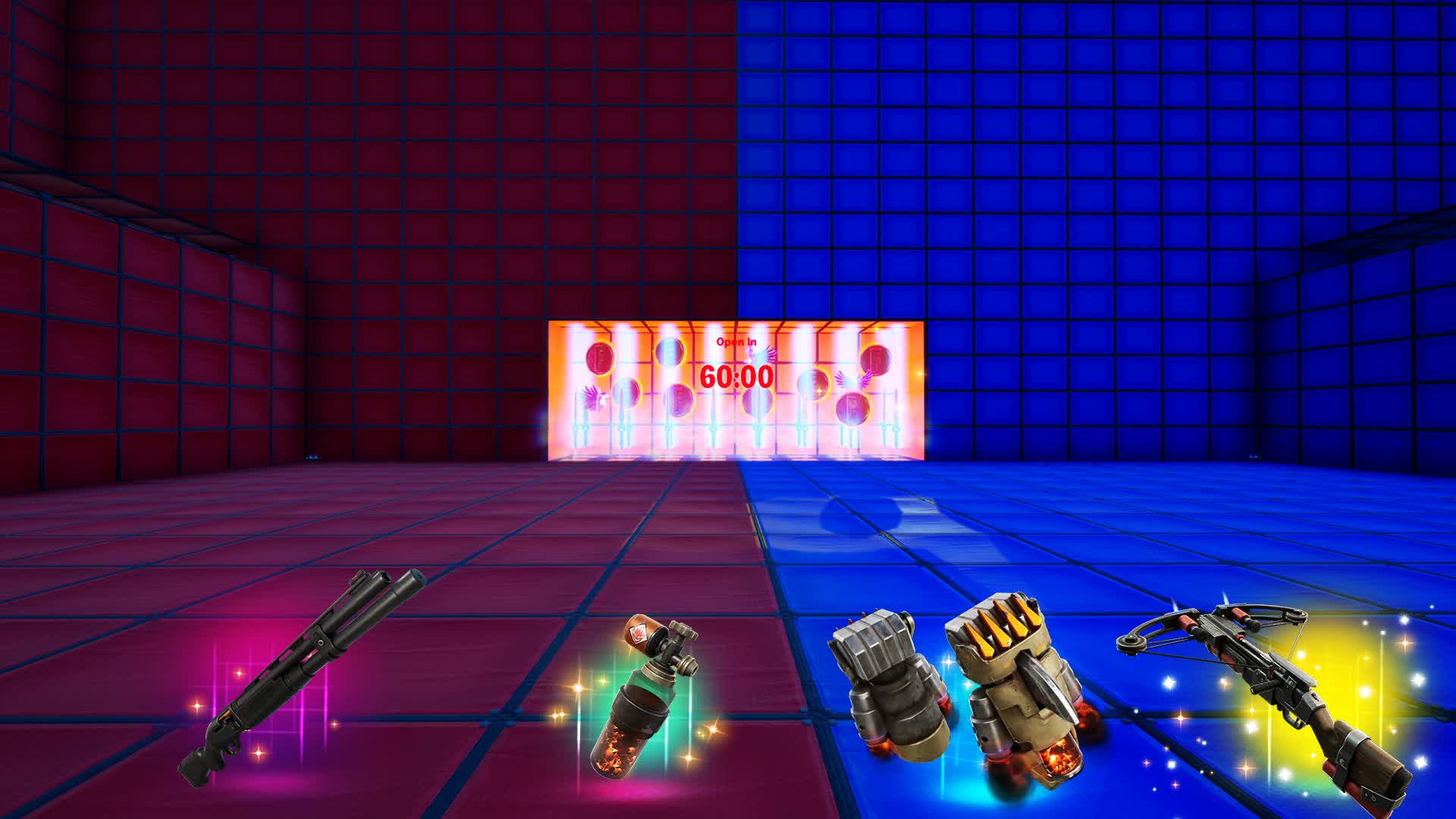 OMEGA RED VS BLUE GUN GAME🔴🔵 1950-6448-9154 by ftop - Fortnite Creative ...