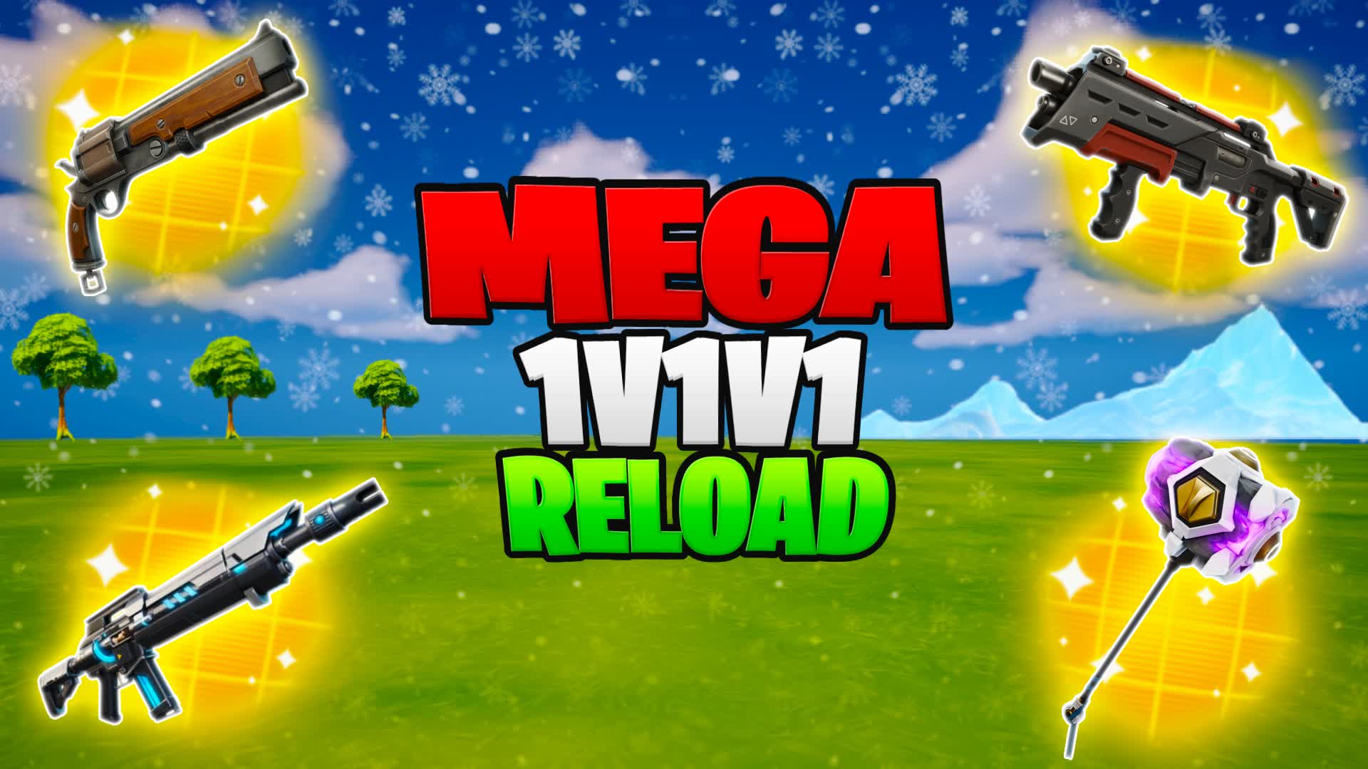 MEGA 1V1V1 RELOAD REALISTICS FFA 3502-7327-9944 by isolo - Fortnite