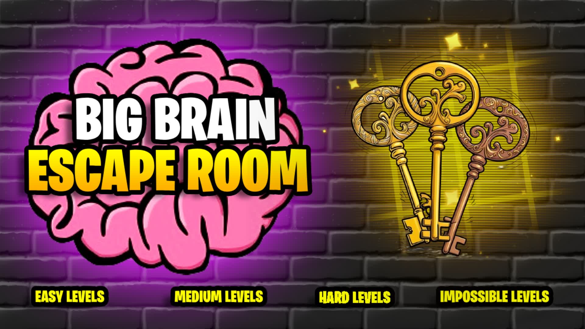 BIG BRAIN ESCAPE ROOM 3149-1145-6954 by marouanerp - Fortnite Creative ...