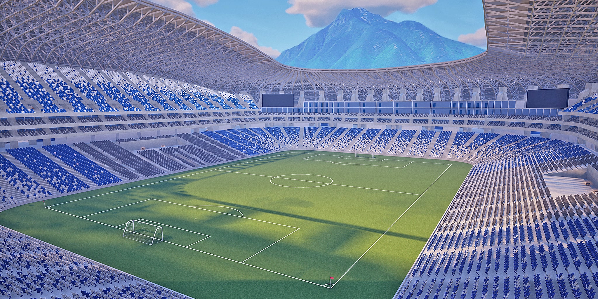 ESTADIO RAYADOS - ️ CON CONSTRUCCIÓN 6981-5145-2150 by ar_adan ...