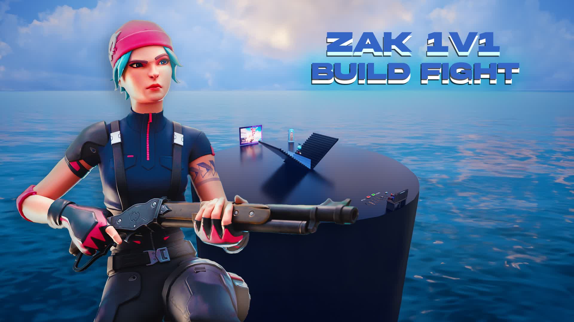 Juega ZAK 1V1 BUILD FIGHTS 📝 - 3198-5635-3700 | Fortnite Zone