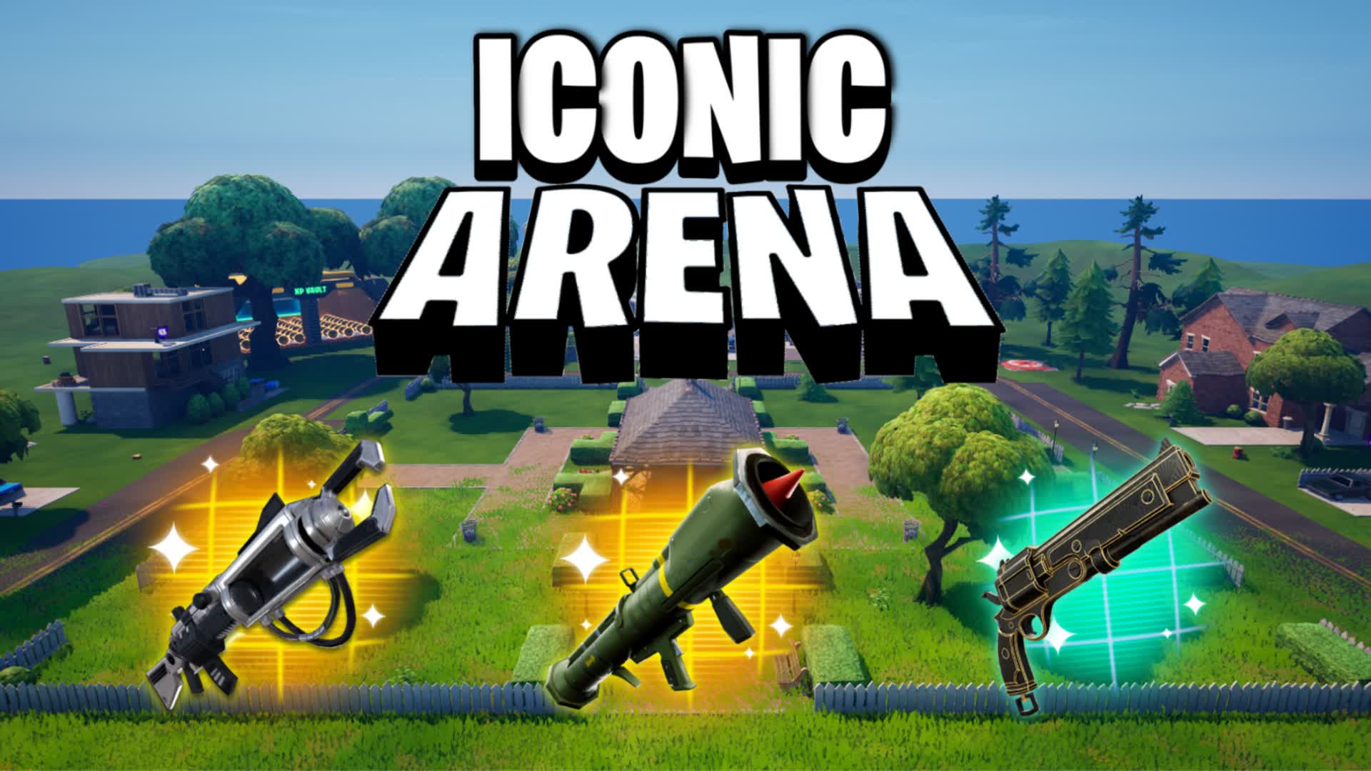 ICONIC ARENA 6387-2618-8131 by vlp-200 - Fortnite Creative Map Code ...