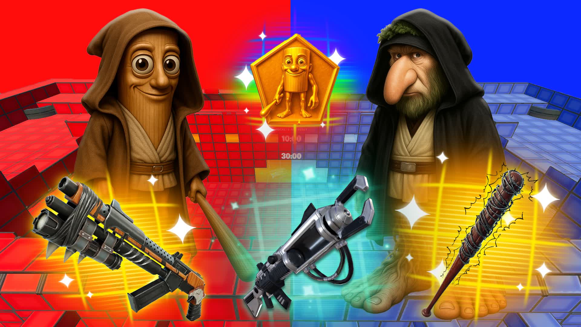 MEME BRAINOT RED VS BLUE🔴🔵 7433-3368-9438 by amazingmaps - Fortnite ...