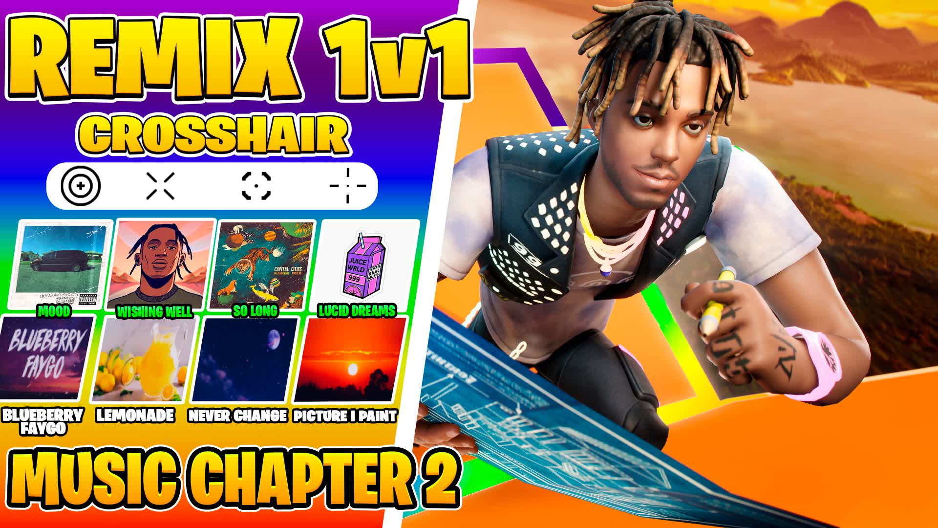 MUSIC REMIX CHAPTER 2 1V1 9047-1523-7980 by steiner - Fortnite Creative ...