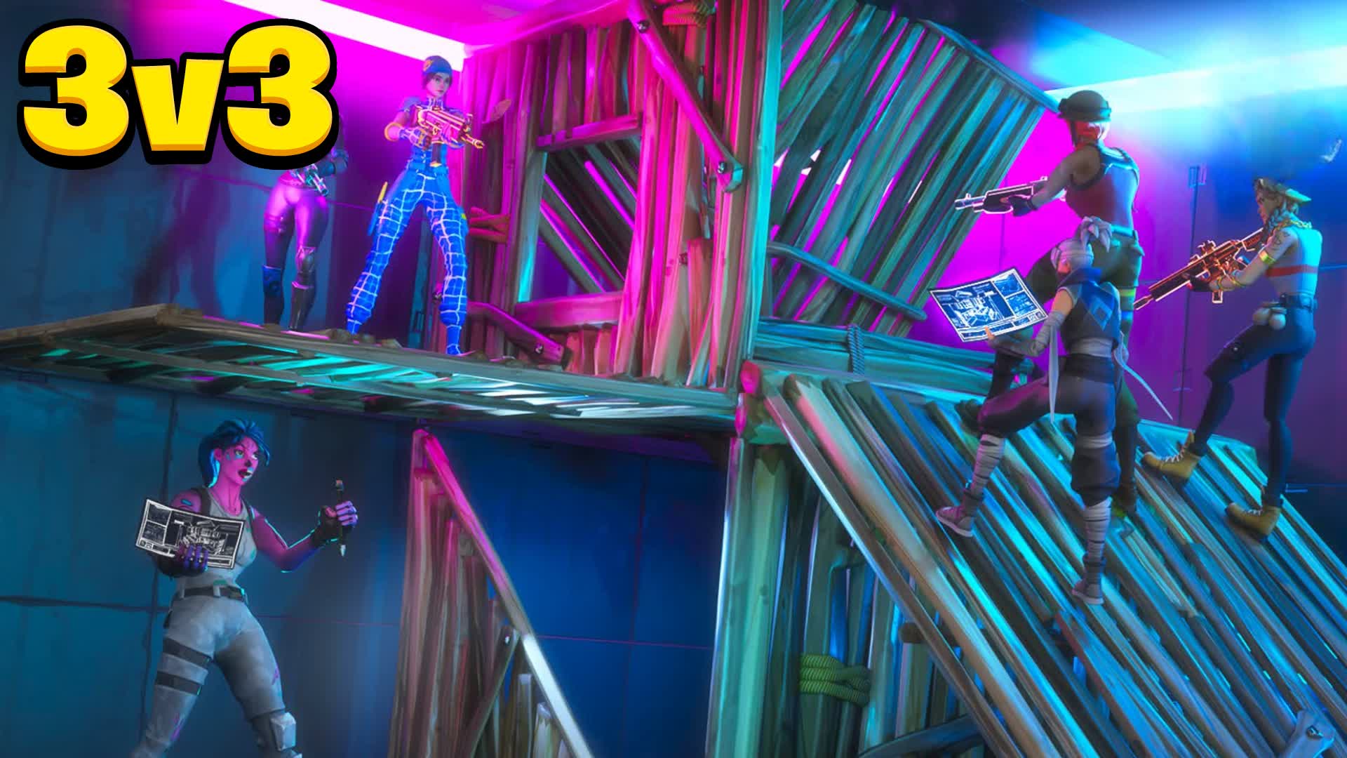 3v3 Piece Control 🎯 3vs3 0904-1804-6250 by 1v1v1-1v1-1v1v1 - Fortnite ...