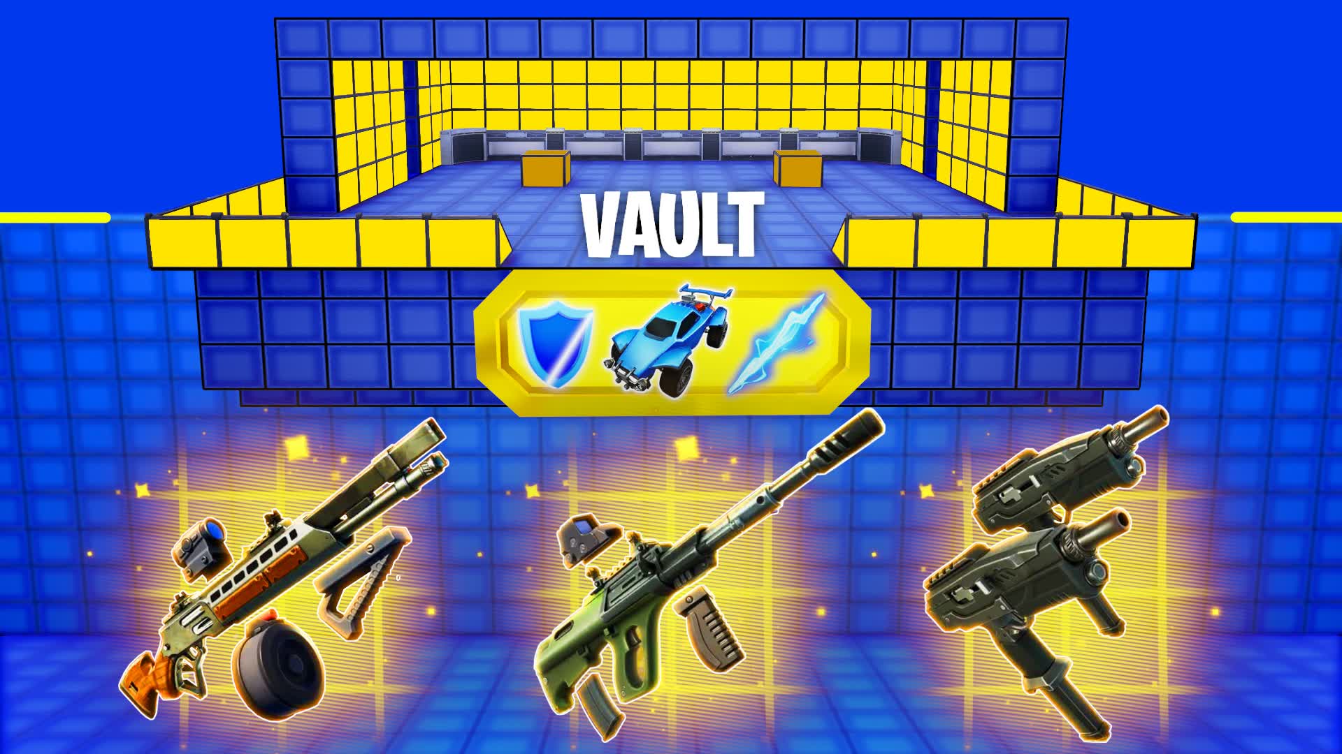 🌀BLUE BASE - ALL WEAPONS 4906-9975-1133 by dazzq - Fortnite Creative ...