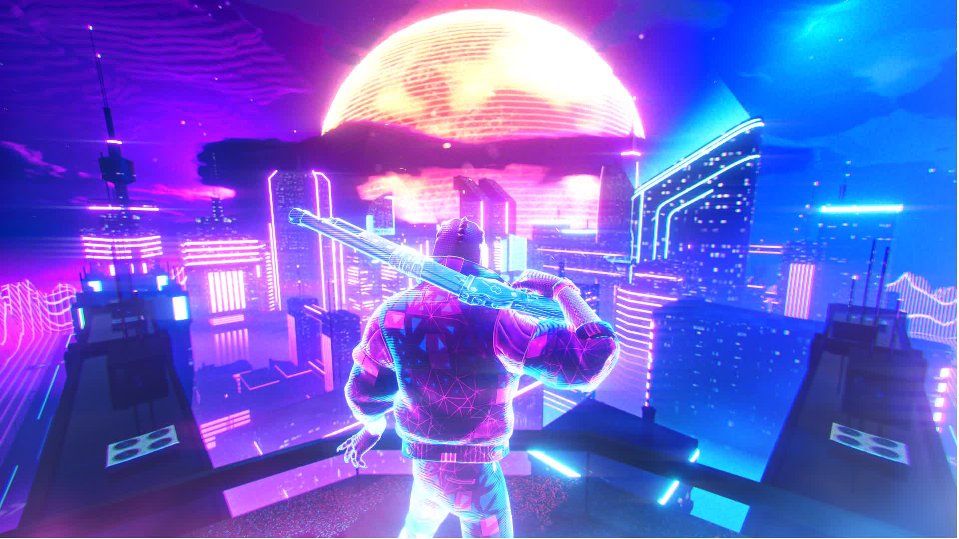 🌆Outrun City🌆 4529-5248-9296 by awsm - Fortnite Creative Map Code ...