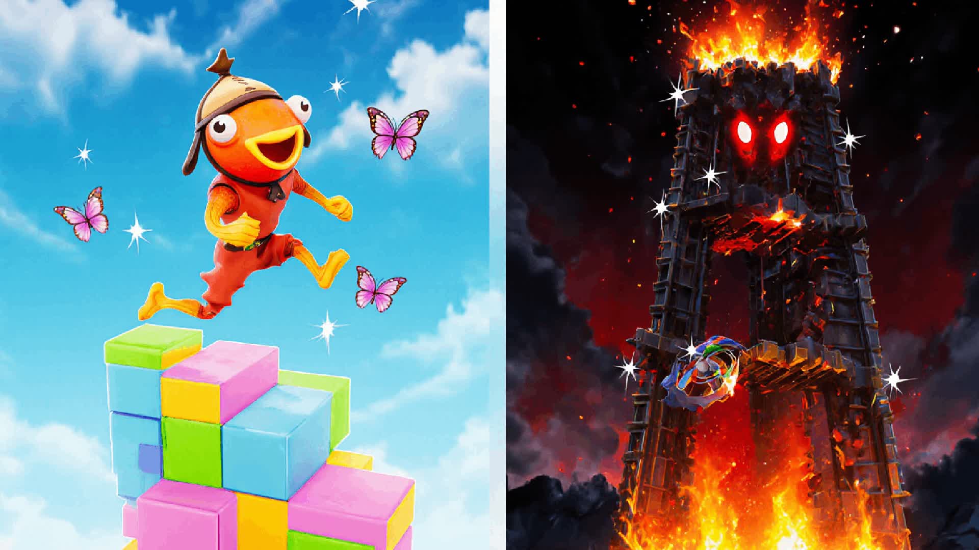 CHAOS TOWER [RANDOM] 🌀 9694-8204-8934 by mbv - Fortnite