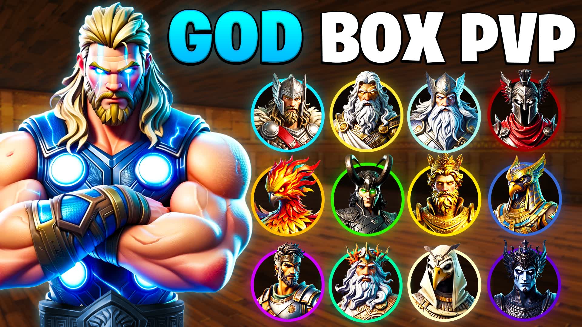 GODS BOX PVP📦 6454-9190-1288 by thip - Fortnite Creative Map Code ...