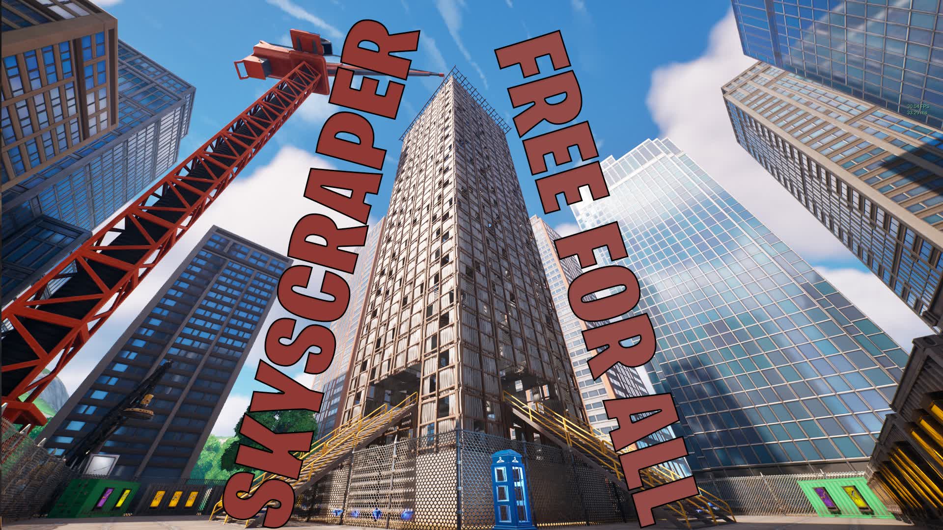 Skyscraper FFA 9785-6493-2441 by schleini - Fortnite Creative Map Code ...