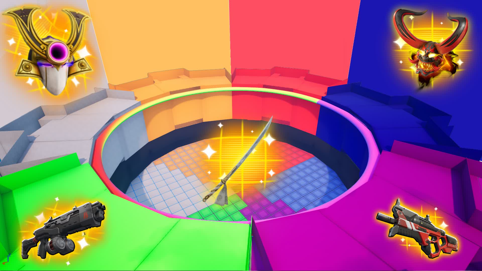 OMG 🔫 MULTI TEAM ARENA 6584-6630-7729 من ابتكار flodibye - Fortnite