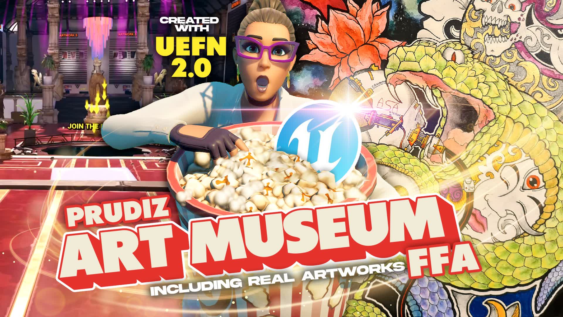 Prudiz Art Museum FFA 8146-5785-6534 by prudiz - Fortnite Creative Map ...