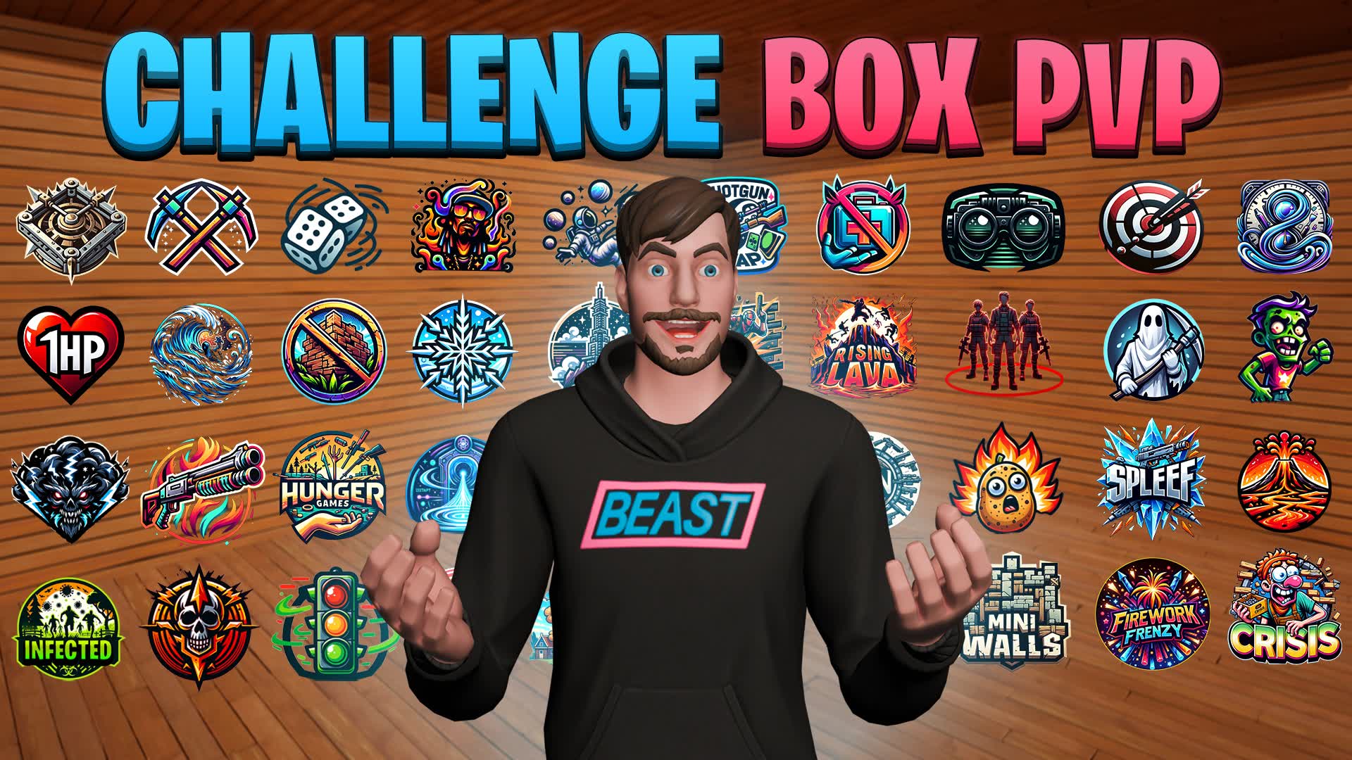 💰CHALLENGE BOX PVP📦 4447-3151-6747 من ابتكار rakkers - Fortnite