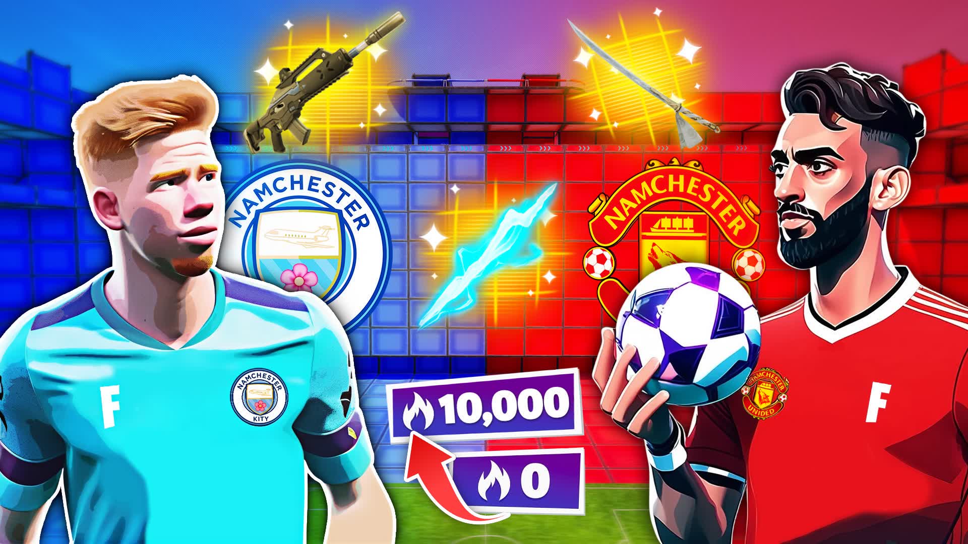 Red🔴 VS Blue🔵 Unided VS Kity 8620-9252-9042 by rockygift3 - Fortnite ...