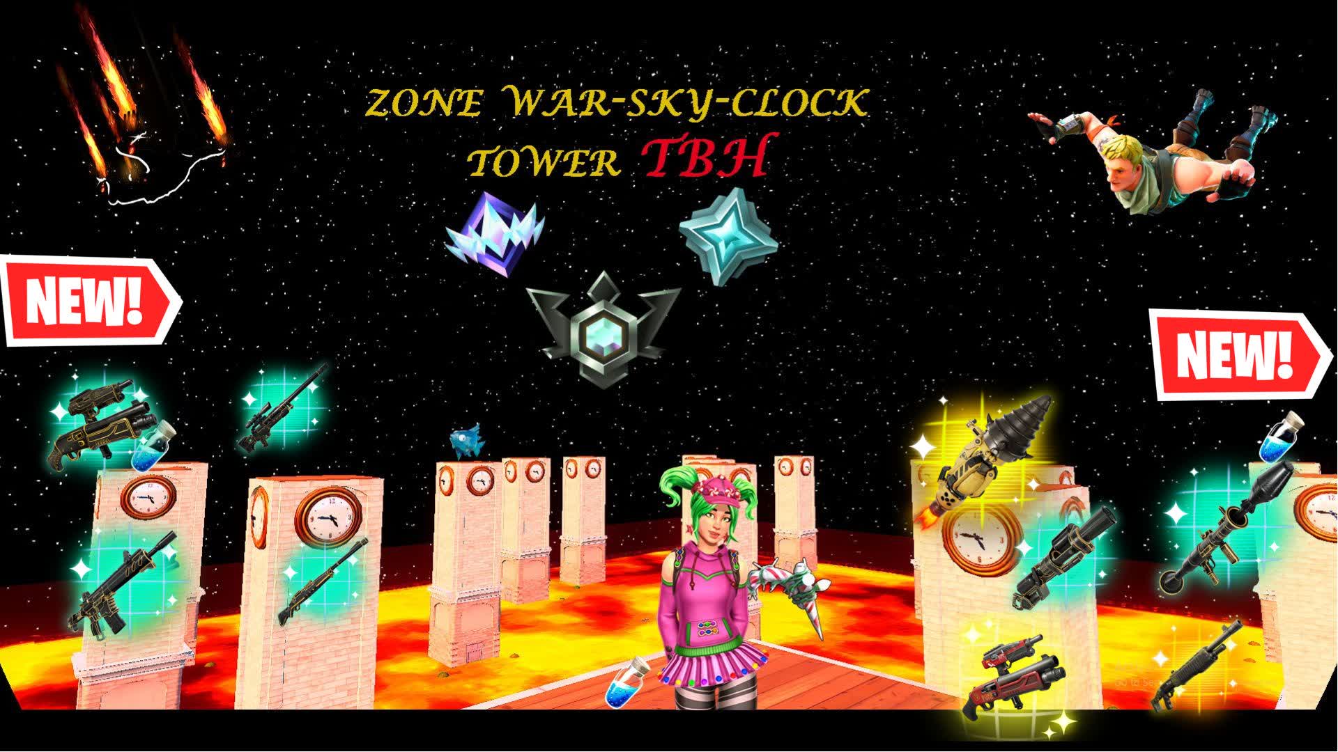 zone war-sky-clock tower TBH 7275-6286-4710 by mr.tbh002 - Fortnite ...