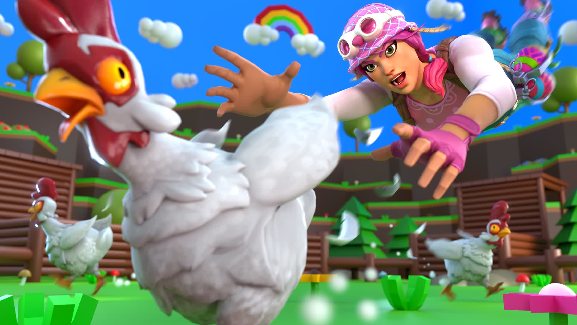 Chicken Game🐔 4914-0355-7915 by meep - Fortnite Creative Map Code ...