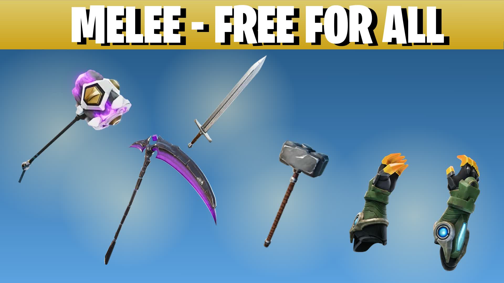MELEE - FREE FOR ALL 1201-3045-8933 by seyloj - Fortnite Creative Map ...