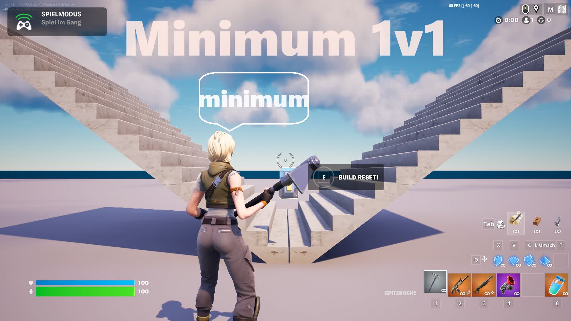 Minimum 1v1 (zero delay) 8396-7410-6874 von centi – Fortnite