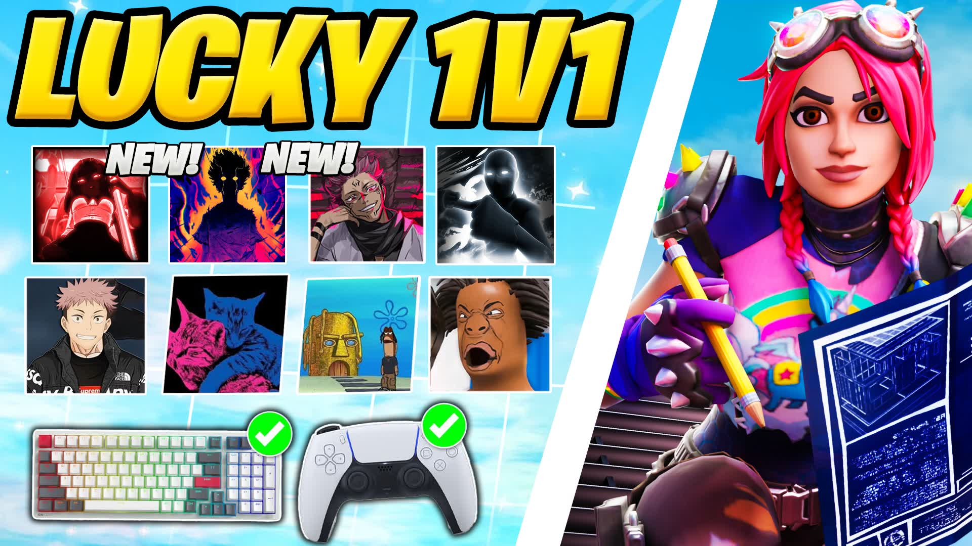 Best LUCKY 1v1 🏆 3603-0421-8117 by kallari - Fortnite Creative Map Code ...