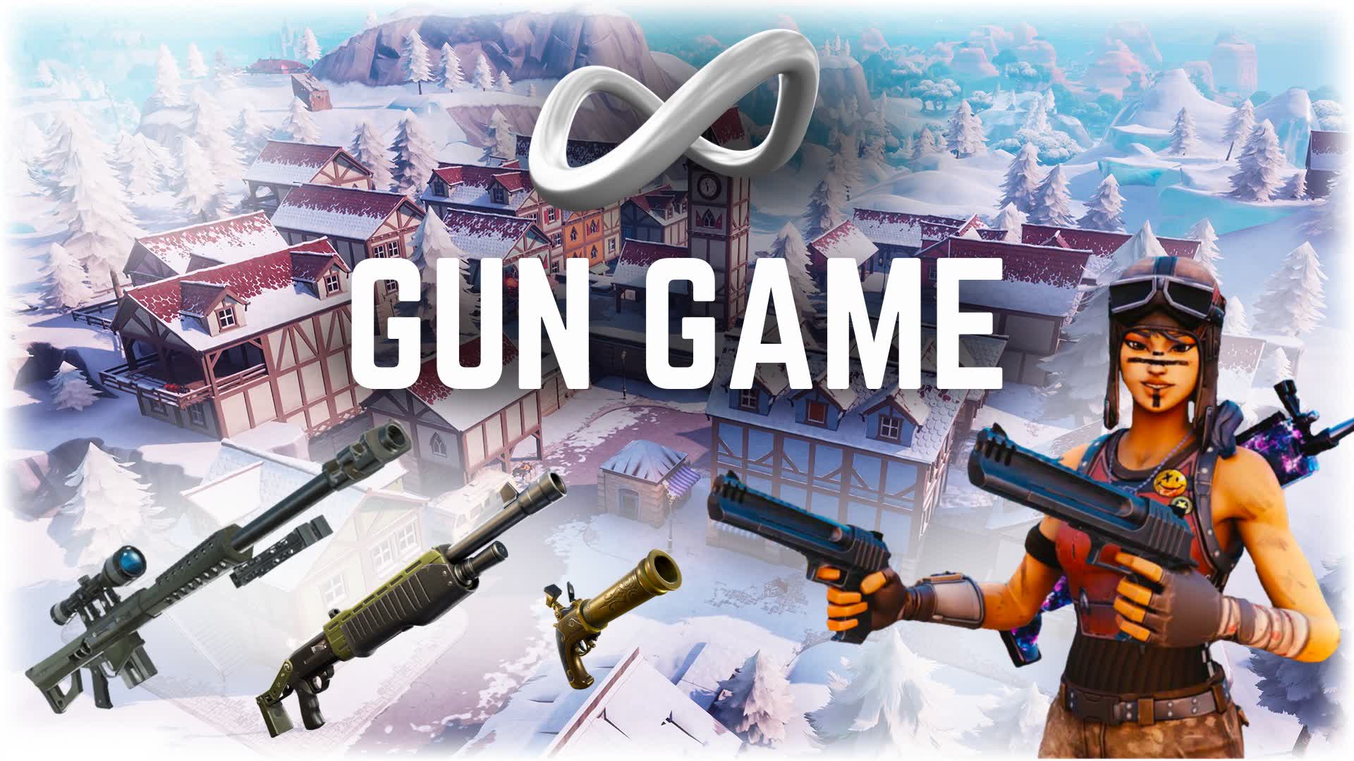 ⭐️ INFINITE GUN GAME ⭐️ 1980-7955-1339 by bwashed - Fortnite Creative ...