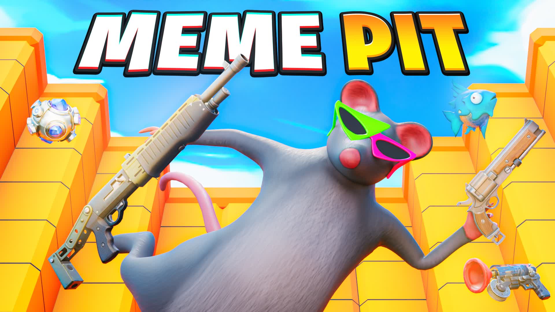 MEME PIT! 🐭 2459-4906-2715 by medax - Fortnite Creative Map Code ...