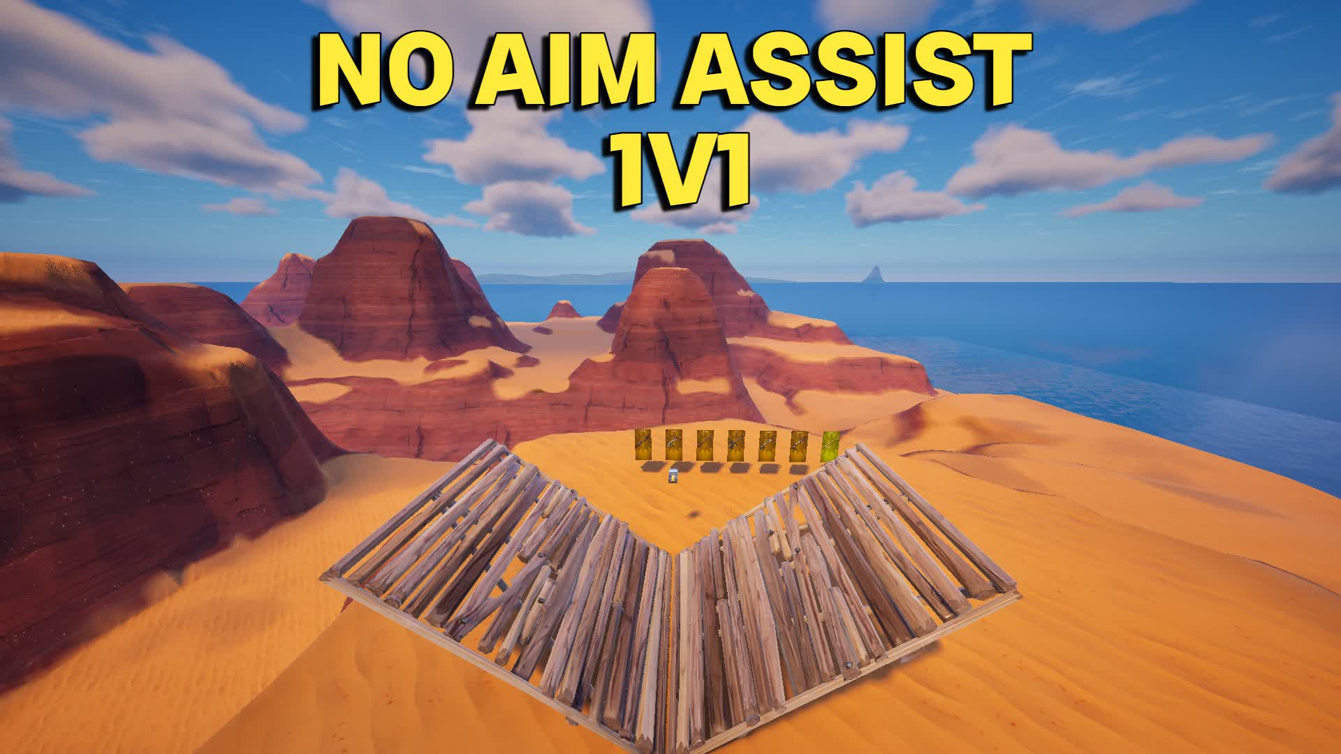 NO AIM ASSIST 👎 DESERT 1V1 2576-3760-2208 by kingjames - Fortnite