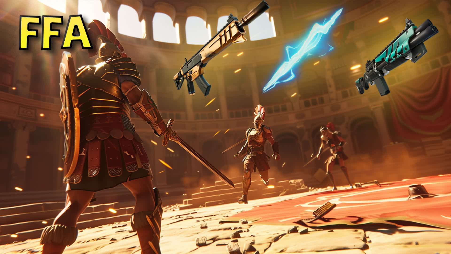 GLADIATOR FREE FOR ALL 1287-3066-2097 by micah64 - Fortnite Creative ...