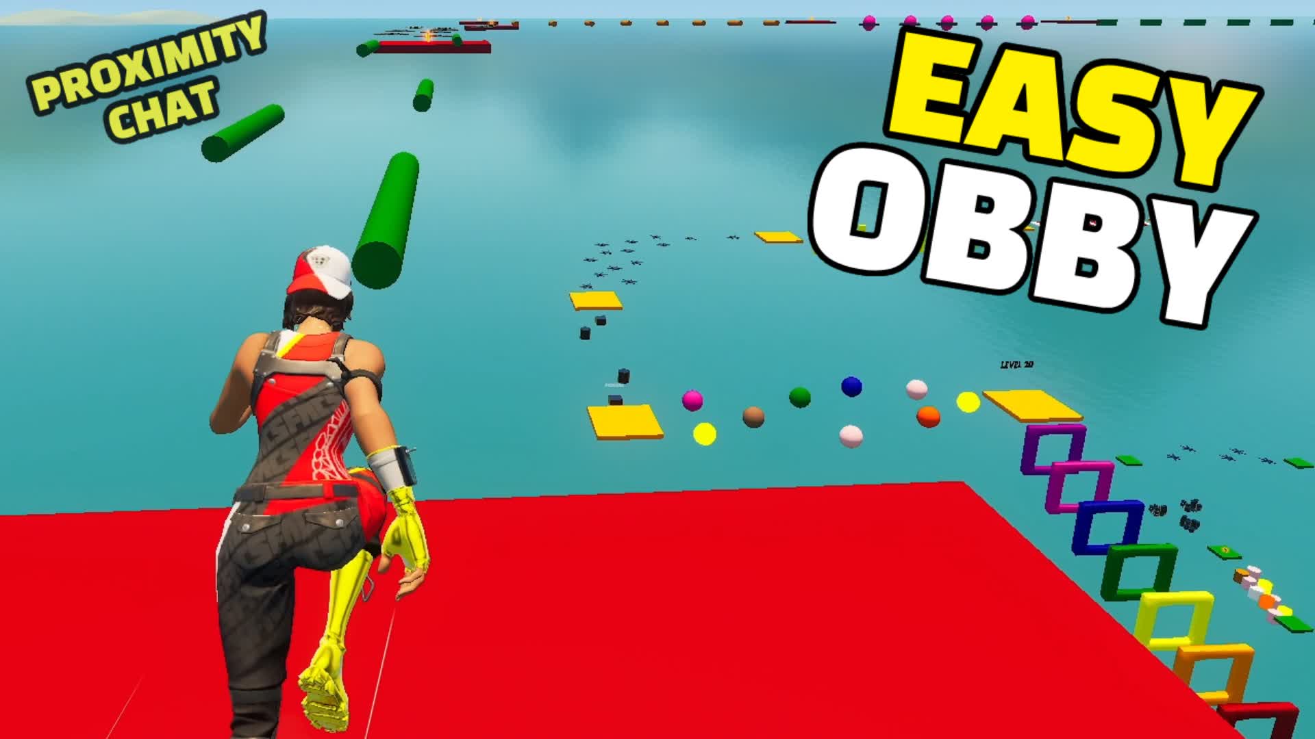 50 LVL OBBY! 🏃 CAN YOU COMPLETE IT? 3035-9990-9176 من ابتكار exen10 ...