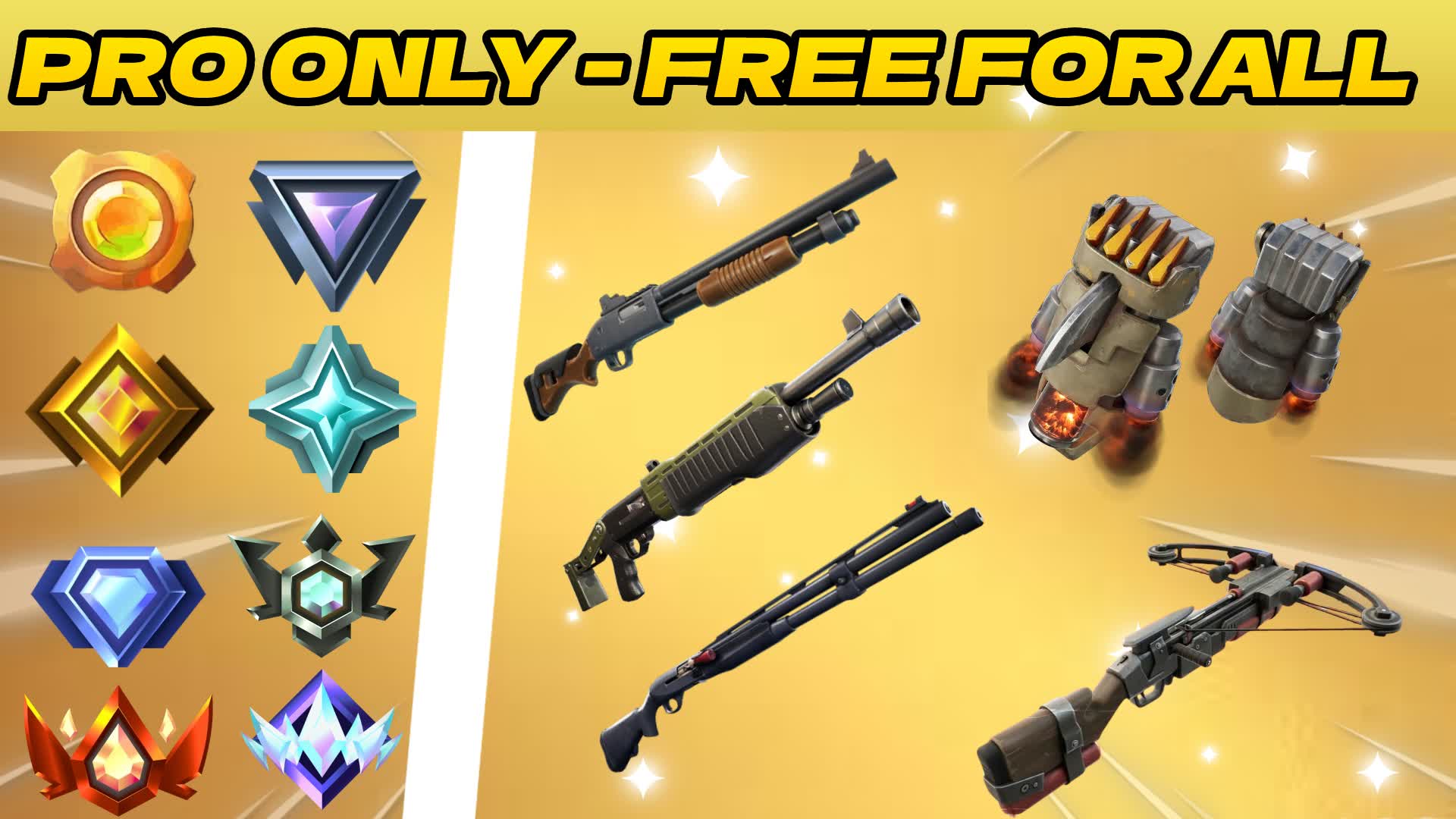 pro only - FREE FOR ALL 8155-9230-3723 by menox - Fortnite Creative Map ...