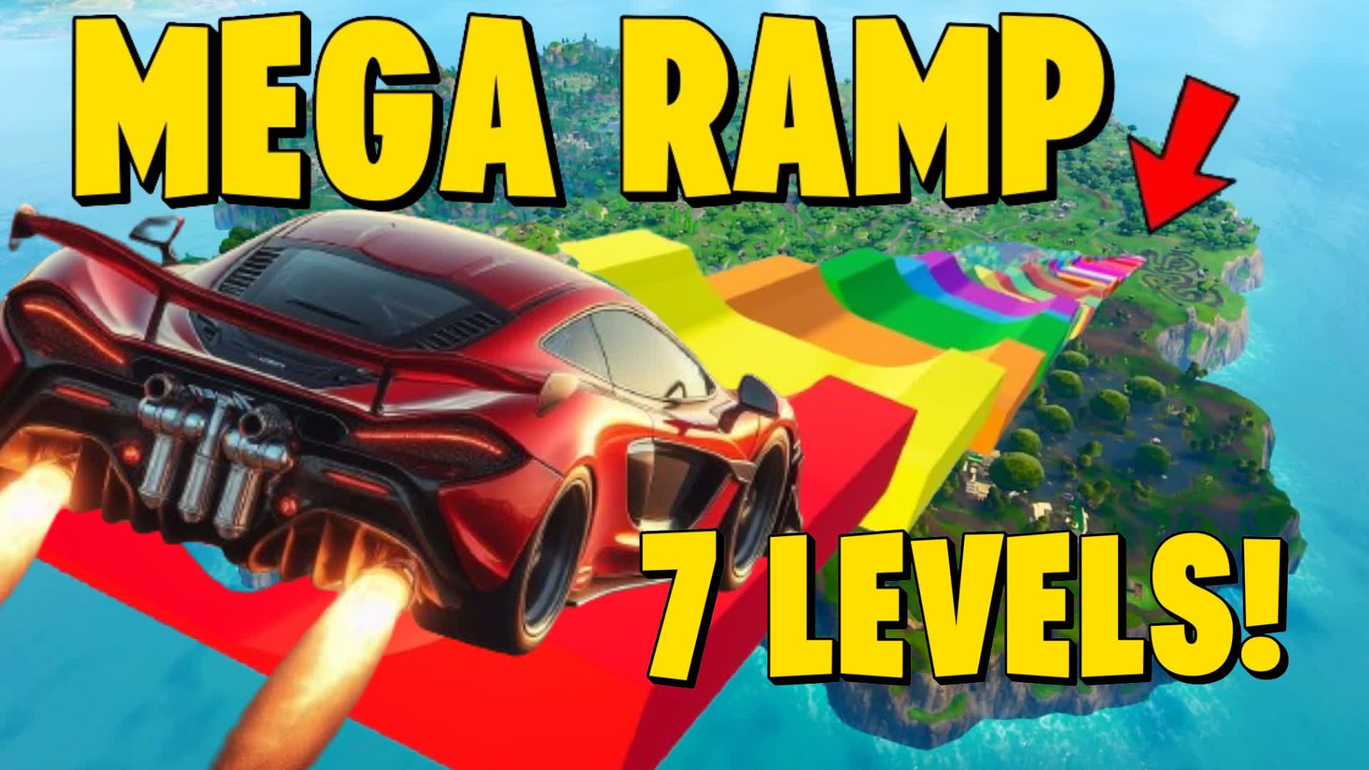 Juega 🏎 Epic Mega Ramp 🏎 7 Levels! 🏎 - 3968-3080-4696 | Fortnite Zone