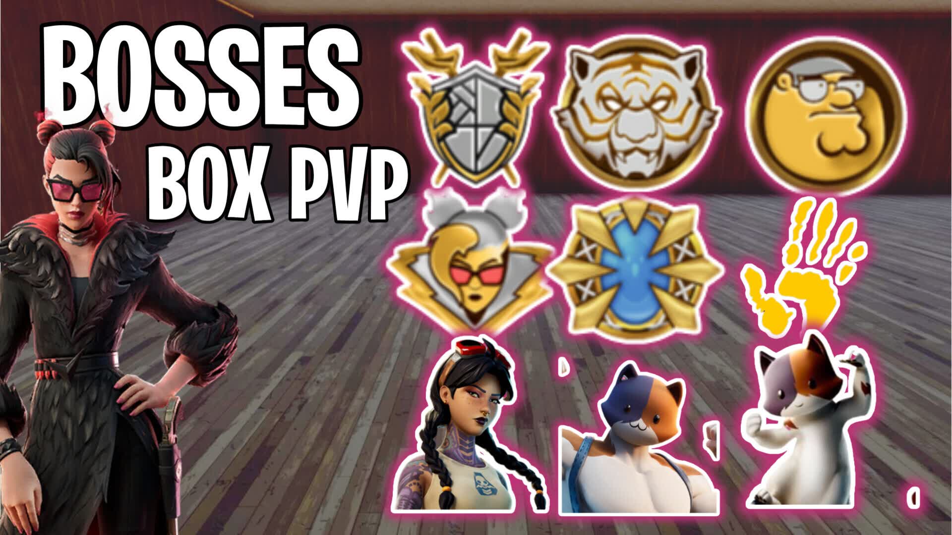 💯SEASON 1 BOSSES BOX PVP💯 4250-4000-2992 by extrenyt - Fortnite ...
