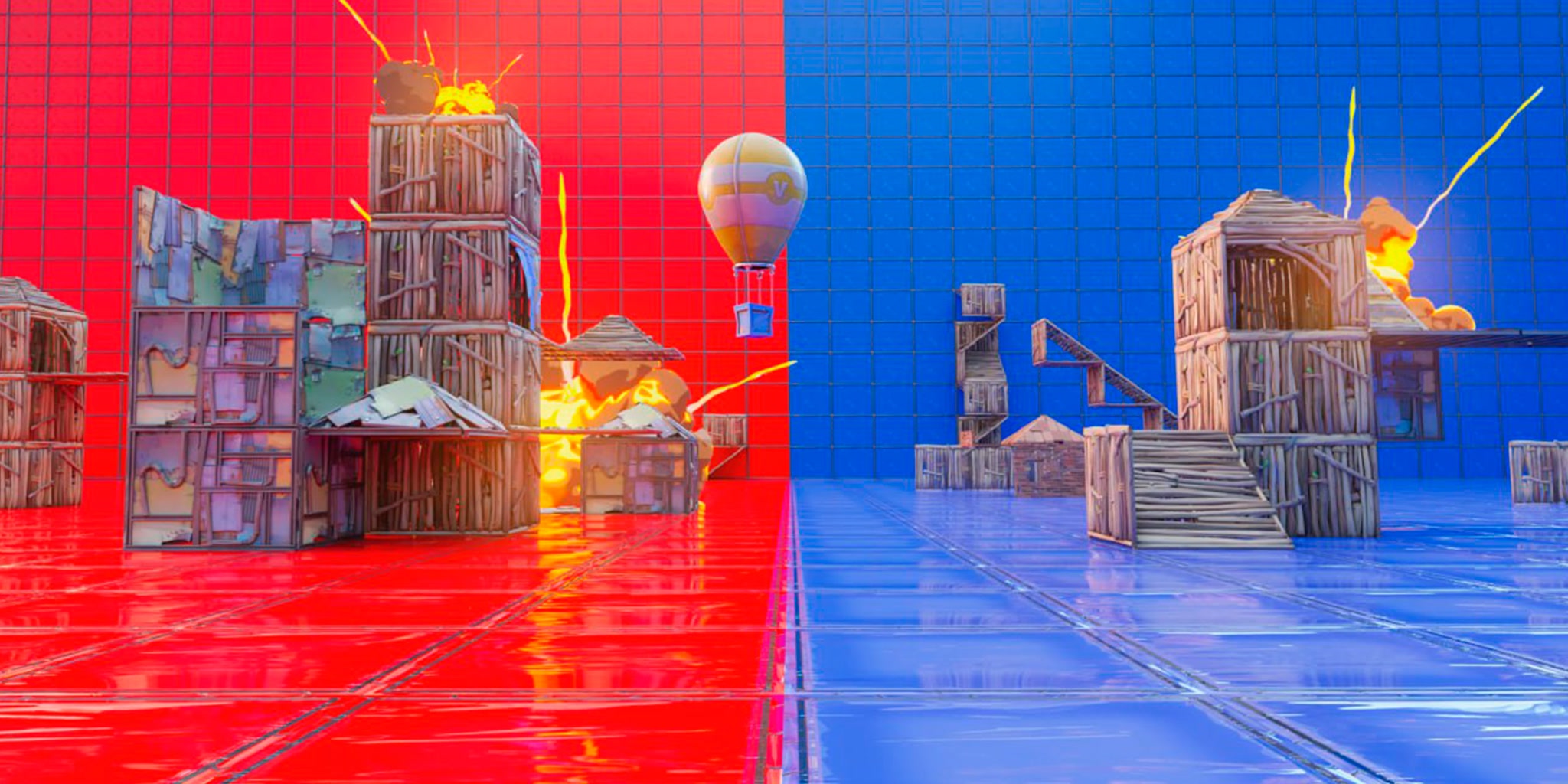 KAI VS CENA🔵🔴RED VS BLUE 0413-0830-8790 by xvillerx - Fortnite Creative ...