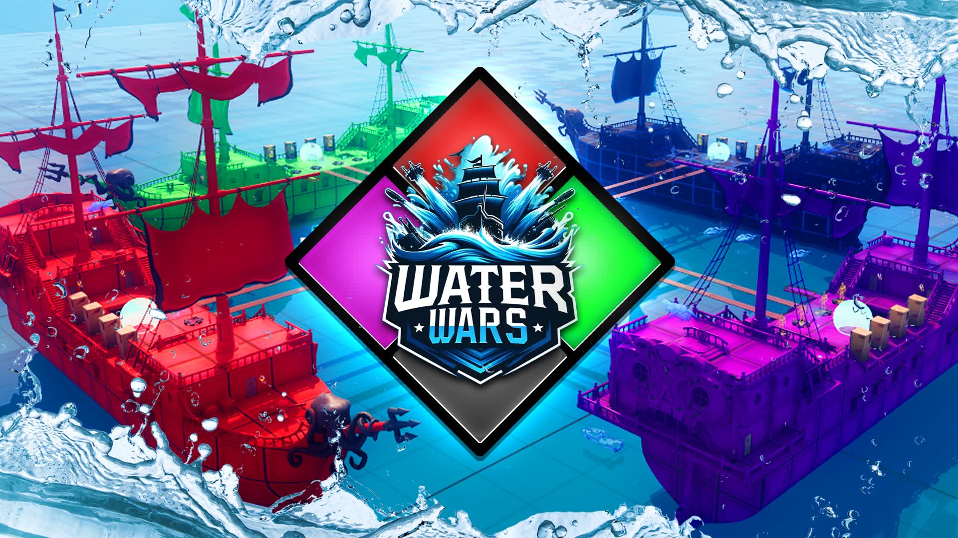 Water Wars 9338-6962-0260 by mrjaydub - Fortnite Creative Map Code - Fortnite.GG