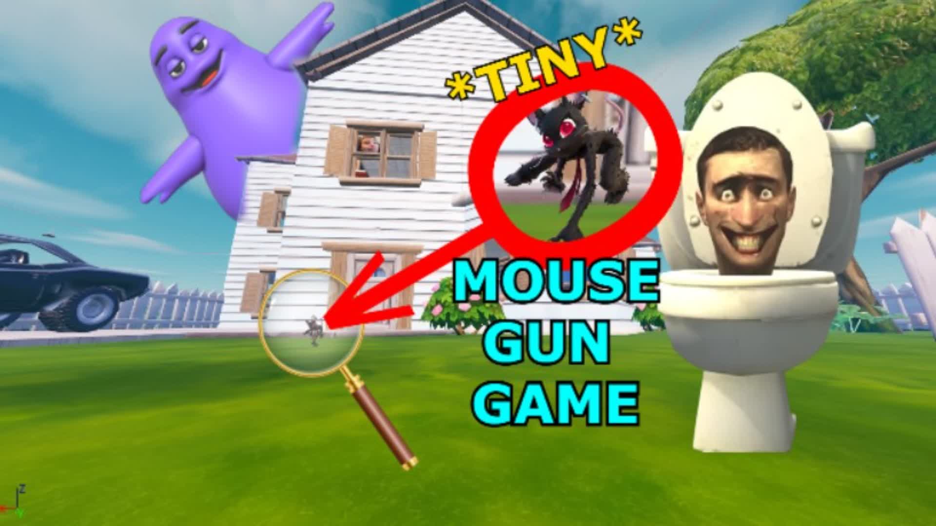 🚽*SKIBIDI TOILET*🚽🐁TINY MOUSE GUNGAME 4491-2186-9110 by megarapture52 ...
