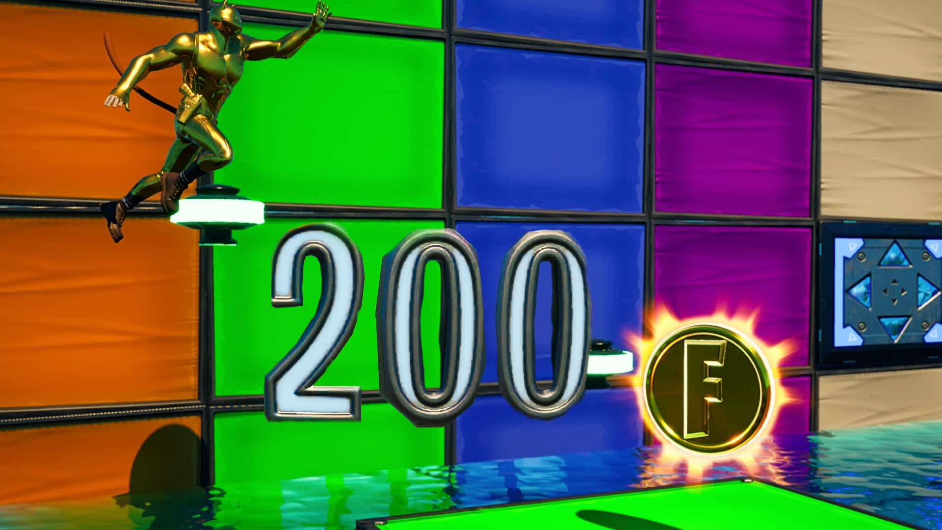 ⭐Rainbow Parkour 200+🌈 0785-6904-8826 by kryten - Fortnite Creative Map Code - Fortnite.GG