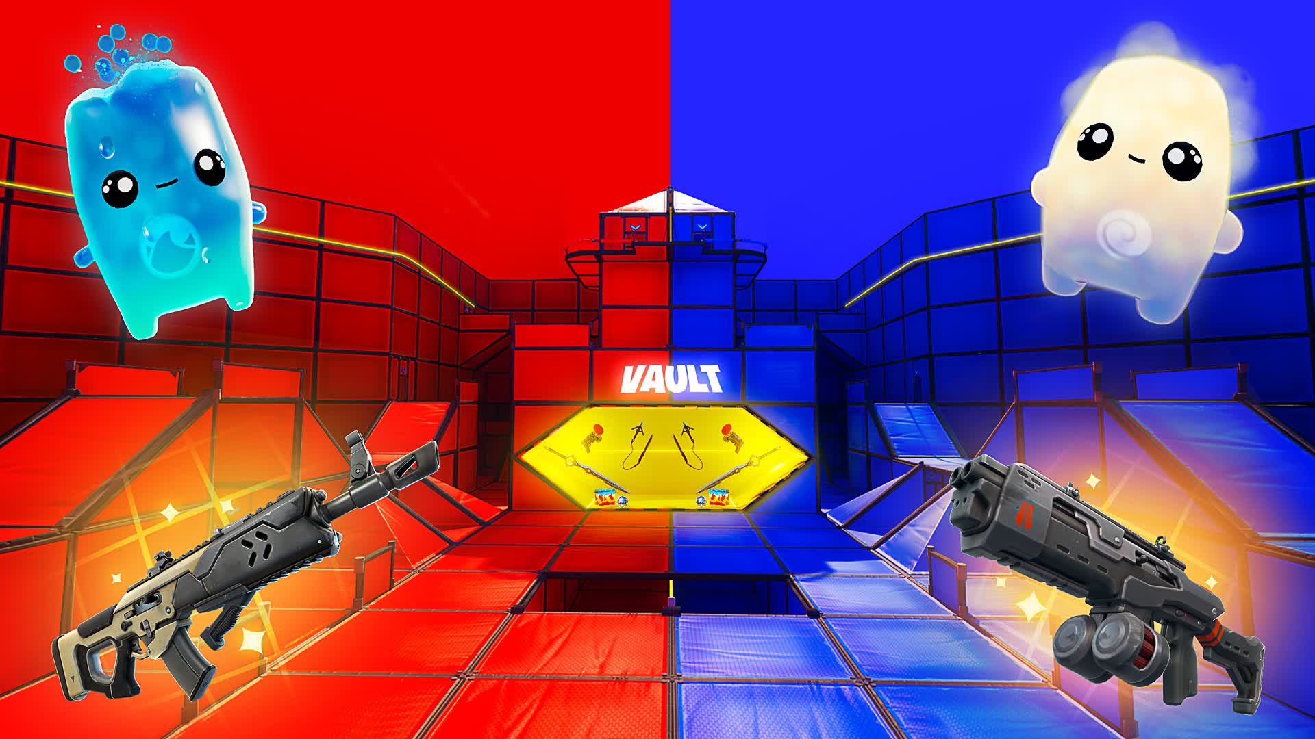 Super Red vs Blue Zero Build 5377-7665-3872 by rockygift1 - Fortnite ...