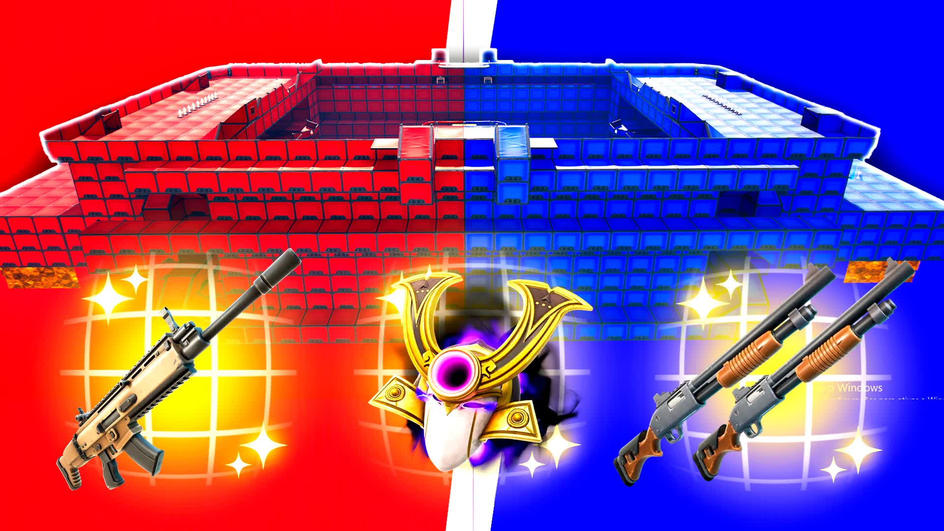 BIG RED VS BLUE 🔴 🔵 (4414-8419-2329) by bethow - Fortnite Creative Map ...