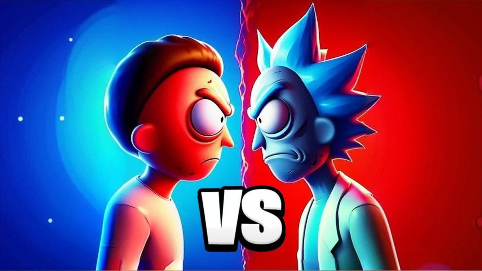 🔴MORTY VS RICK🔵 7560-0088-9518 by hallou - Fortnite Creative Map Code - Fortnite.GG