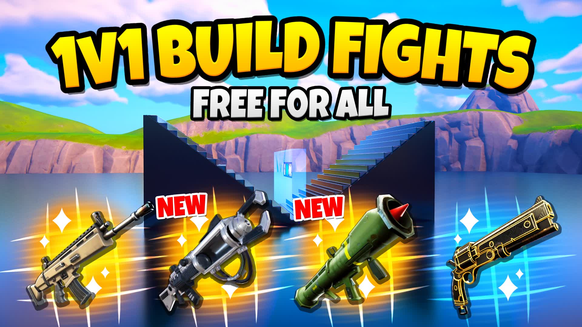 1v1 Build Fights PVP FFA (1v1v1 1v2 2v1) 1178-9669-6515 by sendy - Fortnite Creative Map Code ...