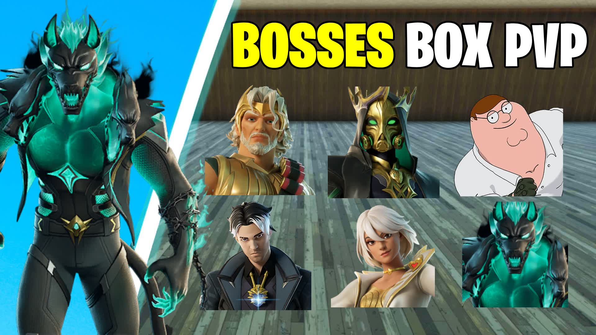 CHAPTER 5 BOSSES BOX PVP 📦 8170-8748-9395 by omegamap - Fortnite ...