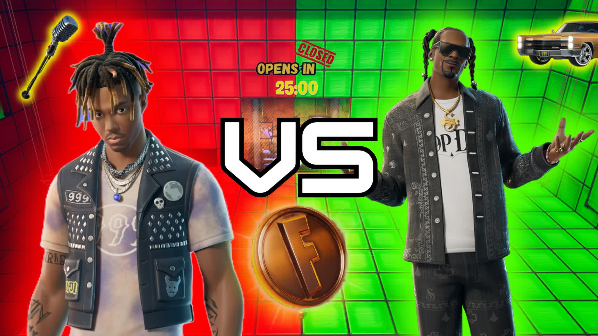 Juice Wrld VS Snoop Dogg (RED VS BLUE) 5048-7778-5228 by drac10 ...