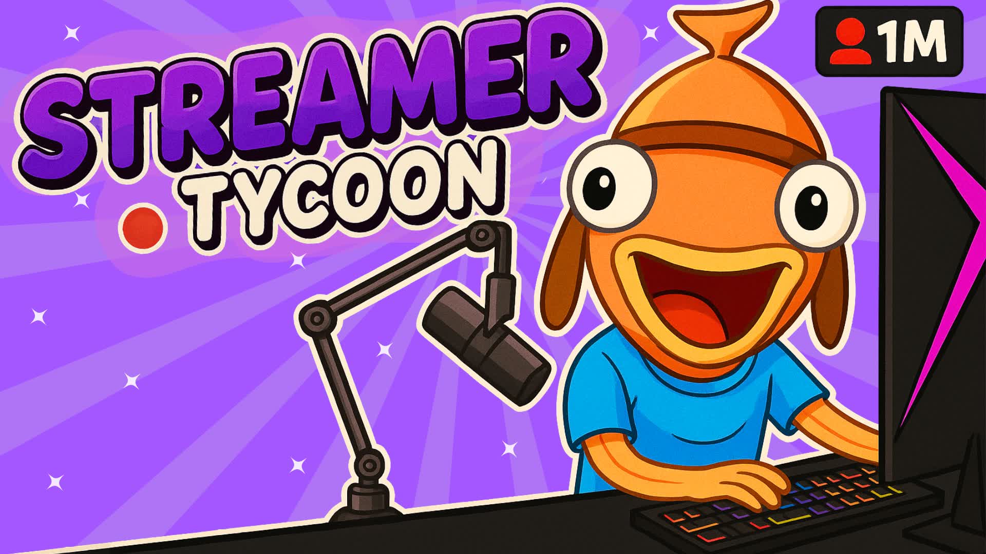 STREAMER SIMULATOR TYCOON 🔴 5471-8113-8457 by firestudio - Fortnite
