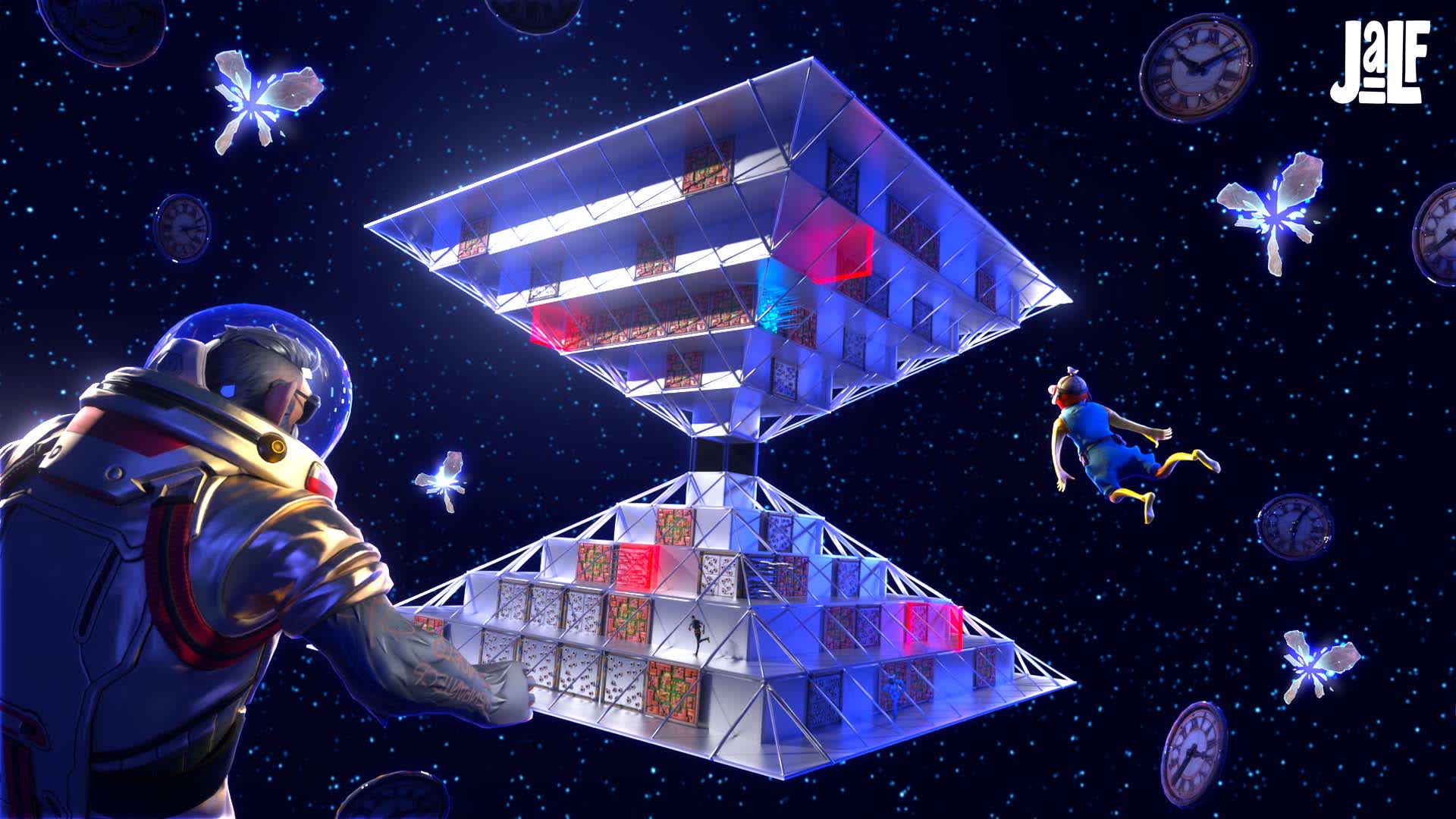 DEATHRUN - THE TIME (55 LEVELS) 5353-2279-3297 by JALFMAP - Fortnite.GG