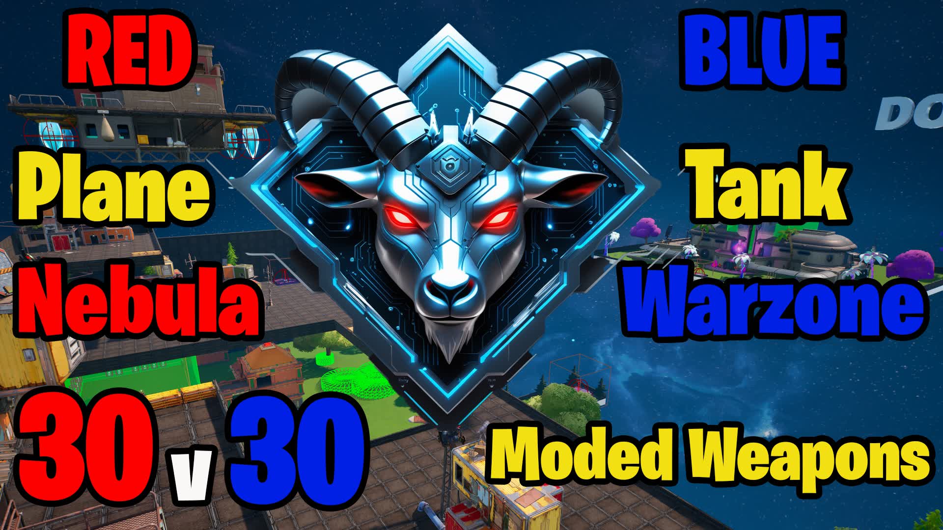 Goated Nebula Warzone: Red vs Blue 8001-1401-1642 by dotarsojat - Fortnite